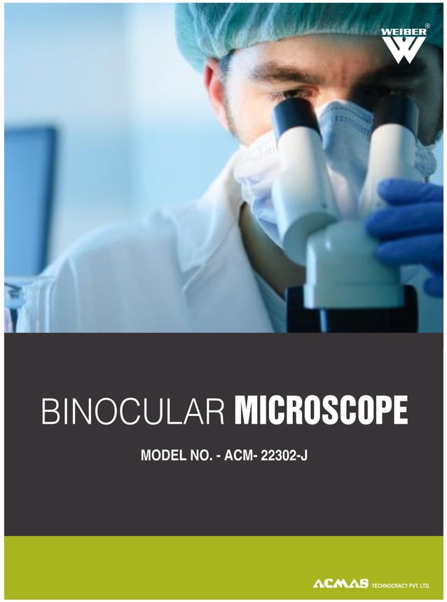 Binocular Microscope by ACMAS Technologies Pvt Ltd. | PDF