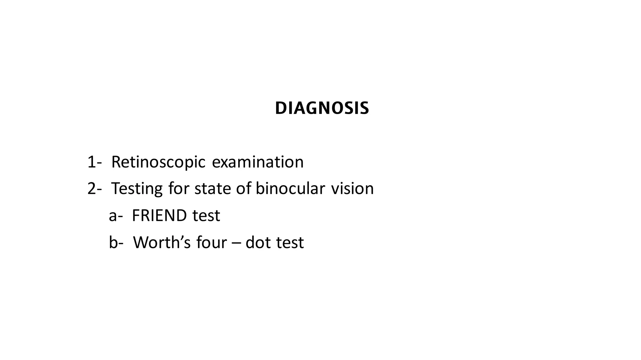 Binocular optical defects | PDF