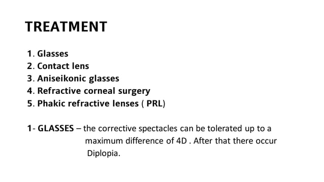 Binocular optical defects | PDF