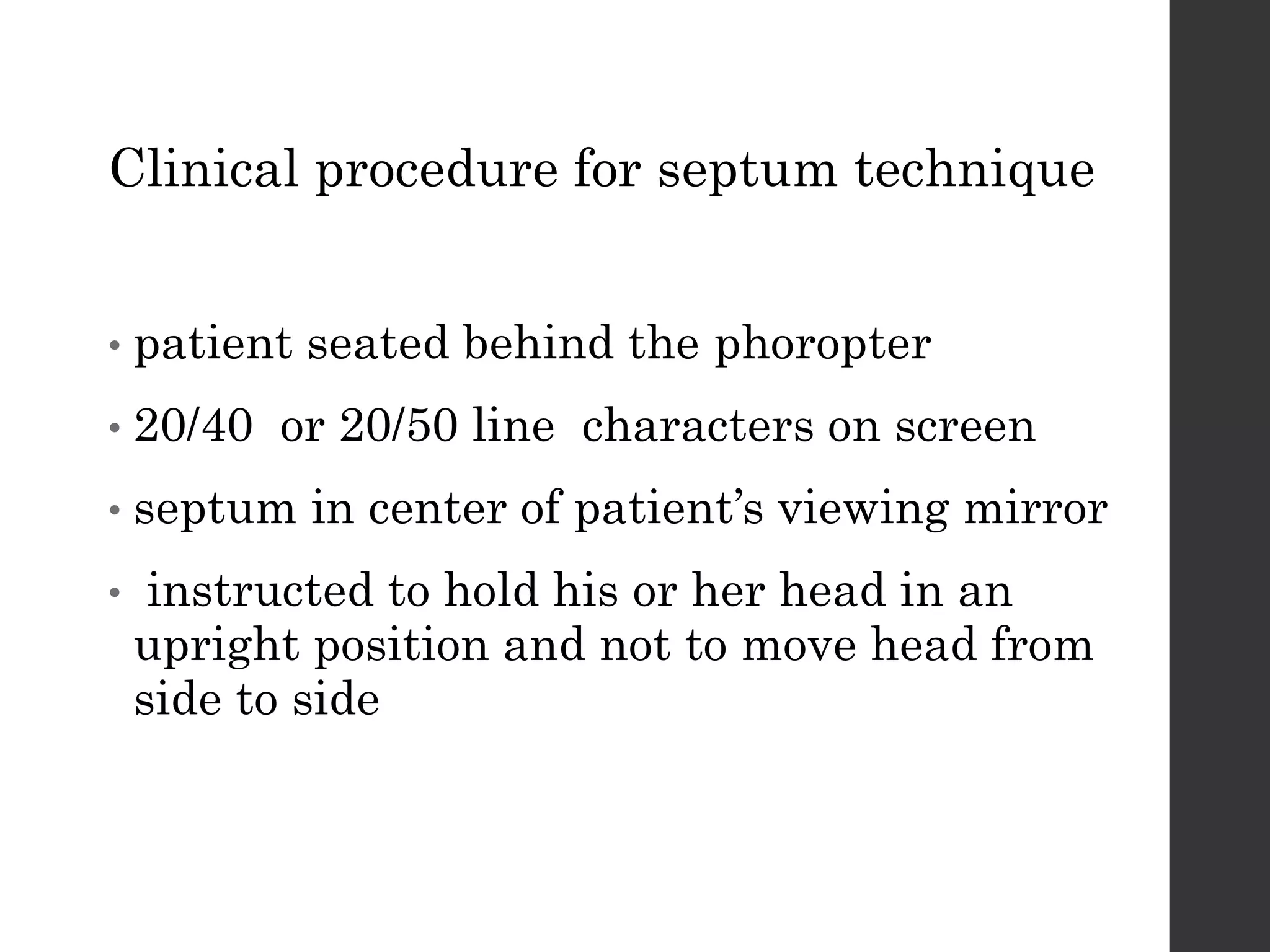 Binocular refraction techniques, binocular balancing & binocular | PPTX