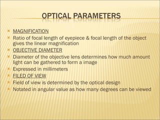 Binoculars or binocular telescopes | PPT