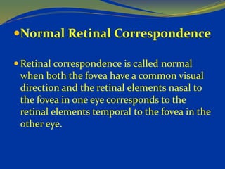 Binocular vision | PPTX