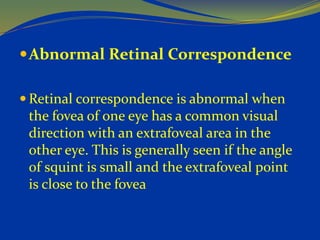 Binocular vision | PPTX