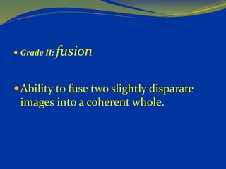 Binocular vision | PPTX
