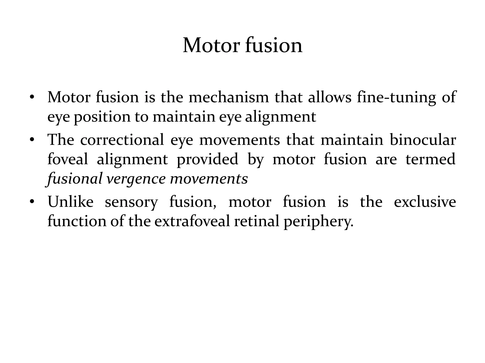 Binocular vision and stereopsis | PPTX
