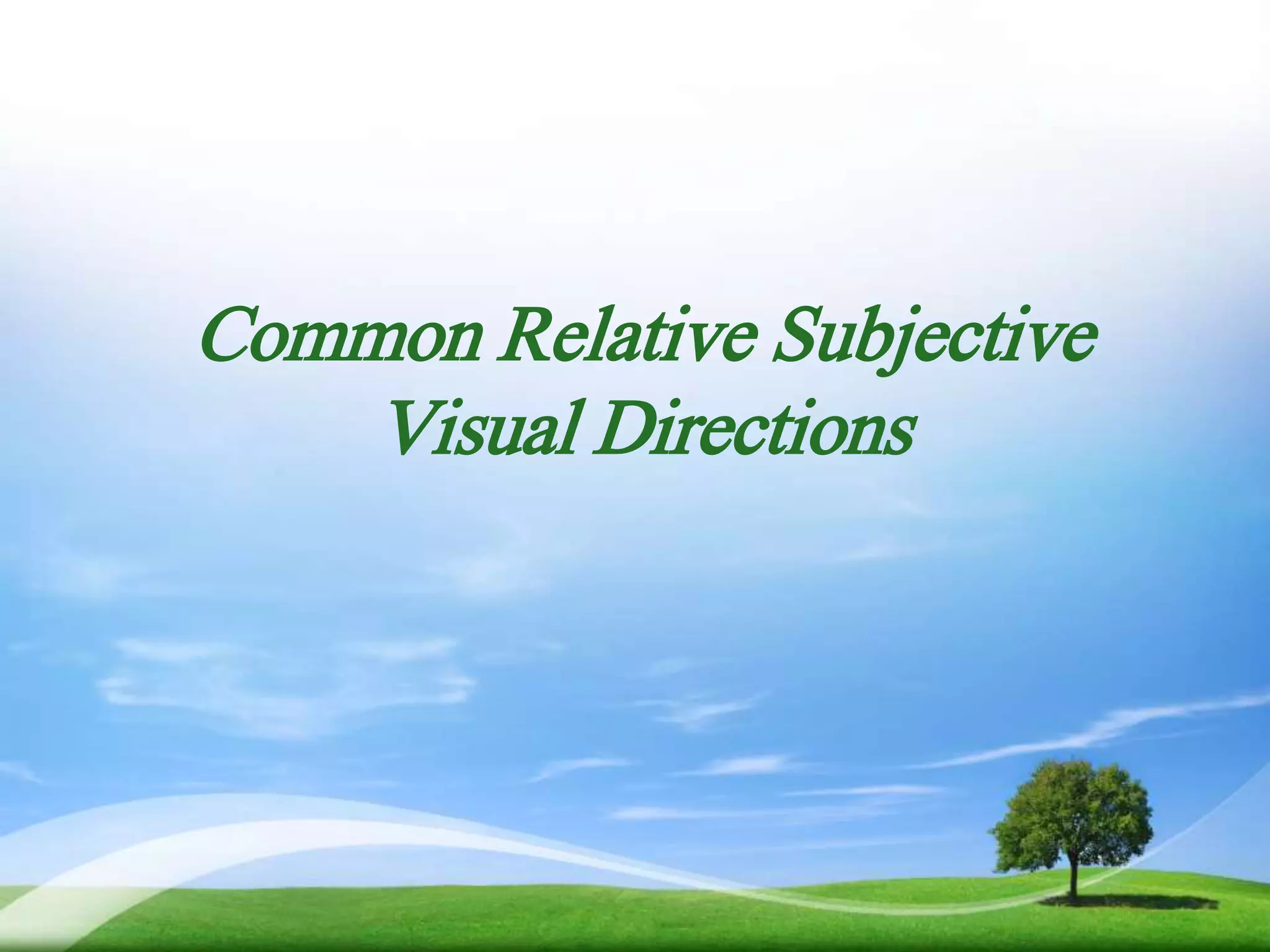 Binocular vision and vision perception | PPTX