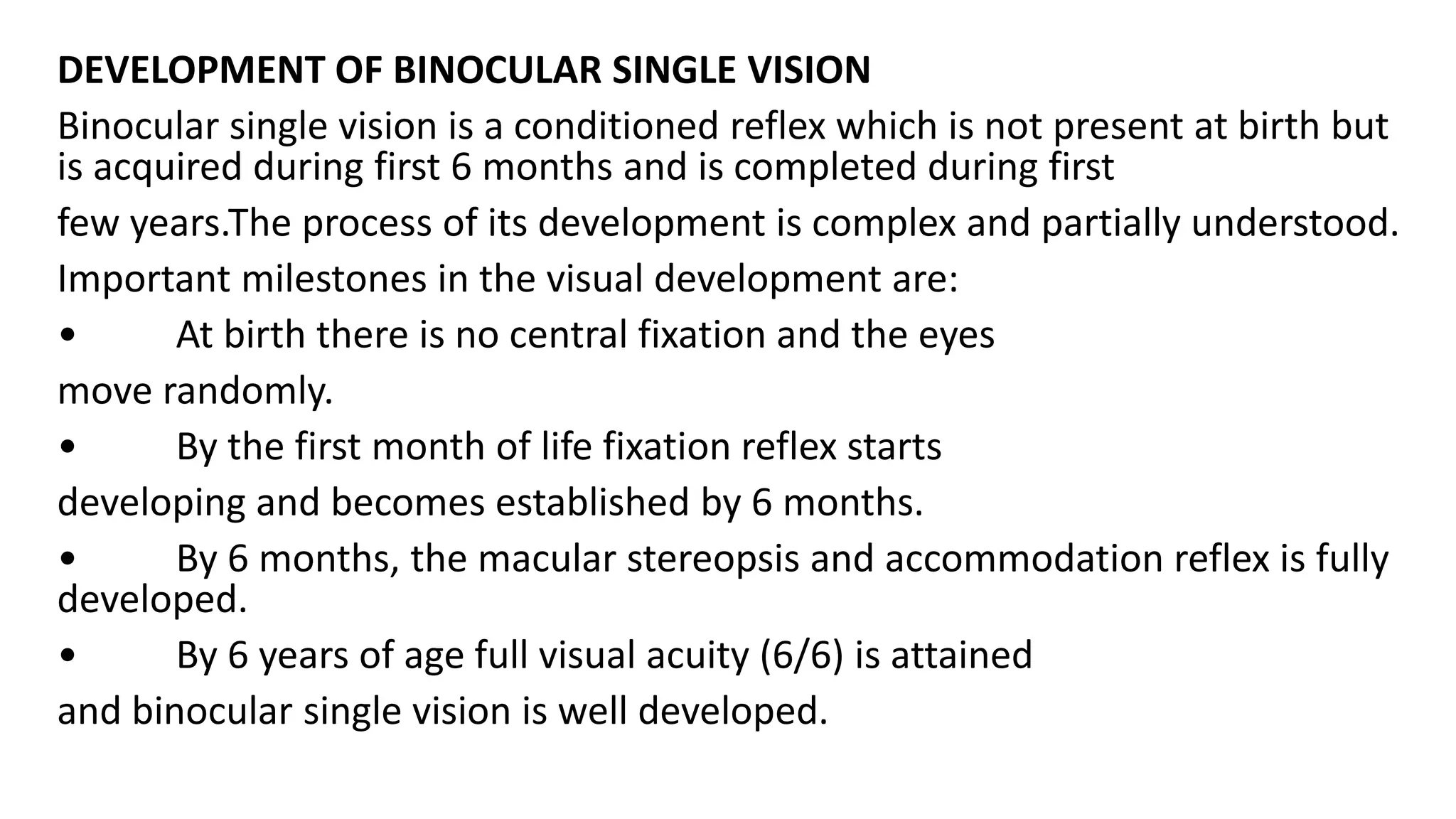 BINOCULAR VISION PowerPoint presentation.pptx | Eye and Vision ...