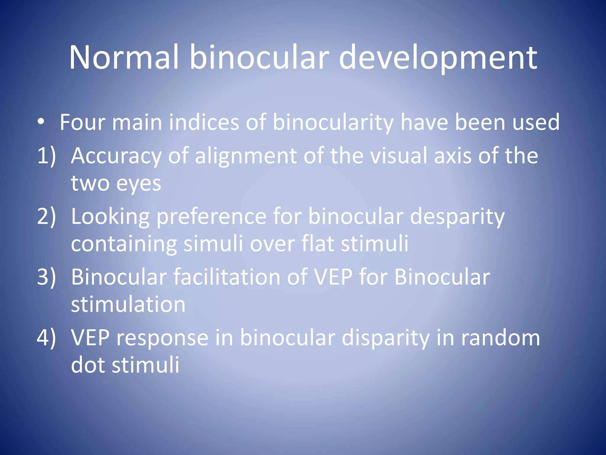 Binocular vision final | PPTX