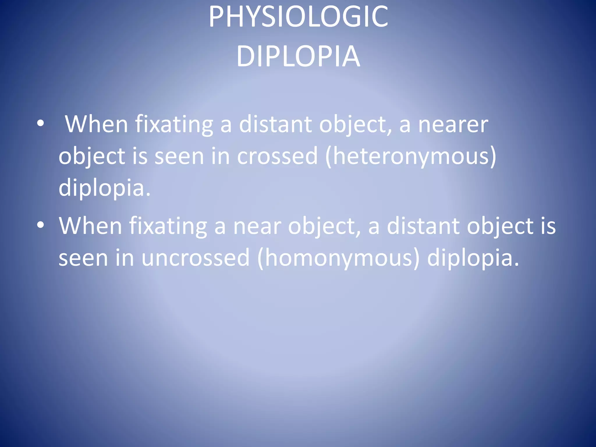 Binocular vision final | PPTX