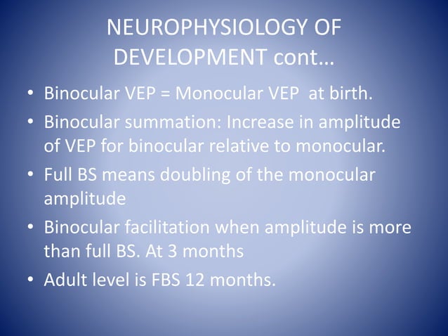 Binocular vision final | PPTX