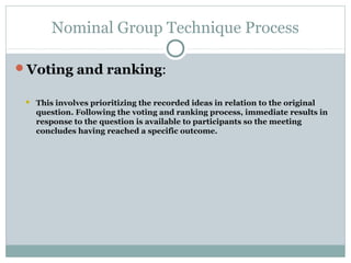 Group Decision Making | PPT