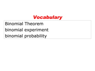 Binomial | PPT