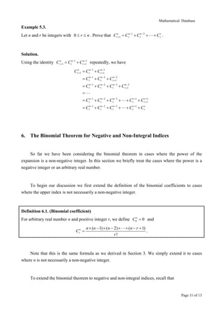 Binomial | PDF | Programming Languages | Computing