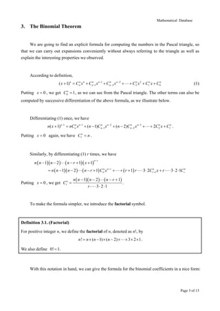Binomial | PDF | Programming Languages | Computing