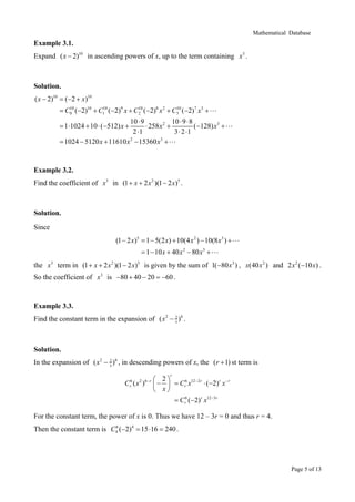 Binomial | PDF | Programming Languages | Computing