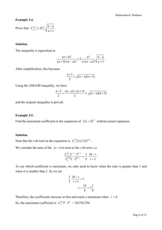Binomial | PDF | Programming Languages | Computing