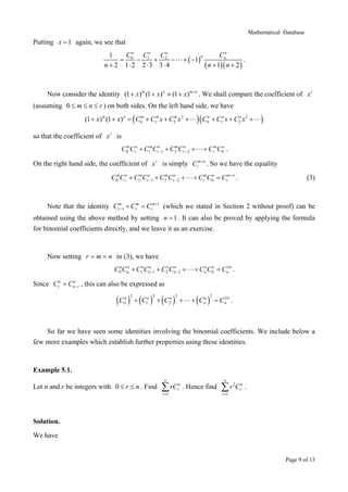 Binomial | PDF | Programming Languages | Computing