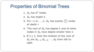 Binomial Heap | PPTX | Programming Languages | Computing