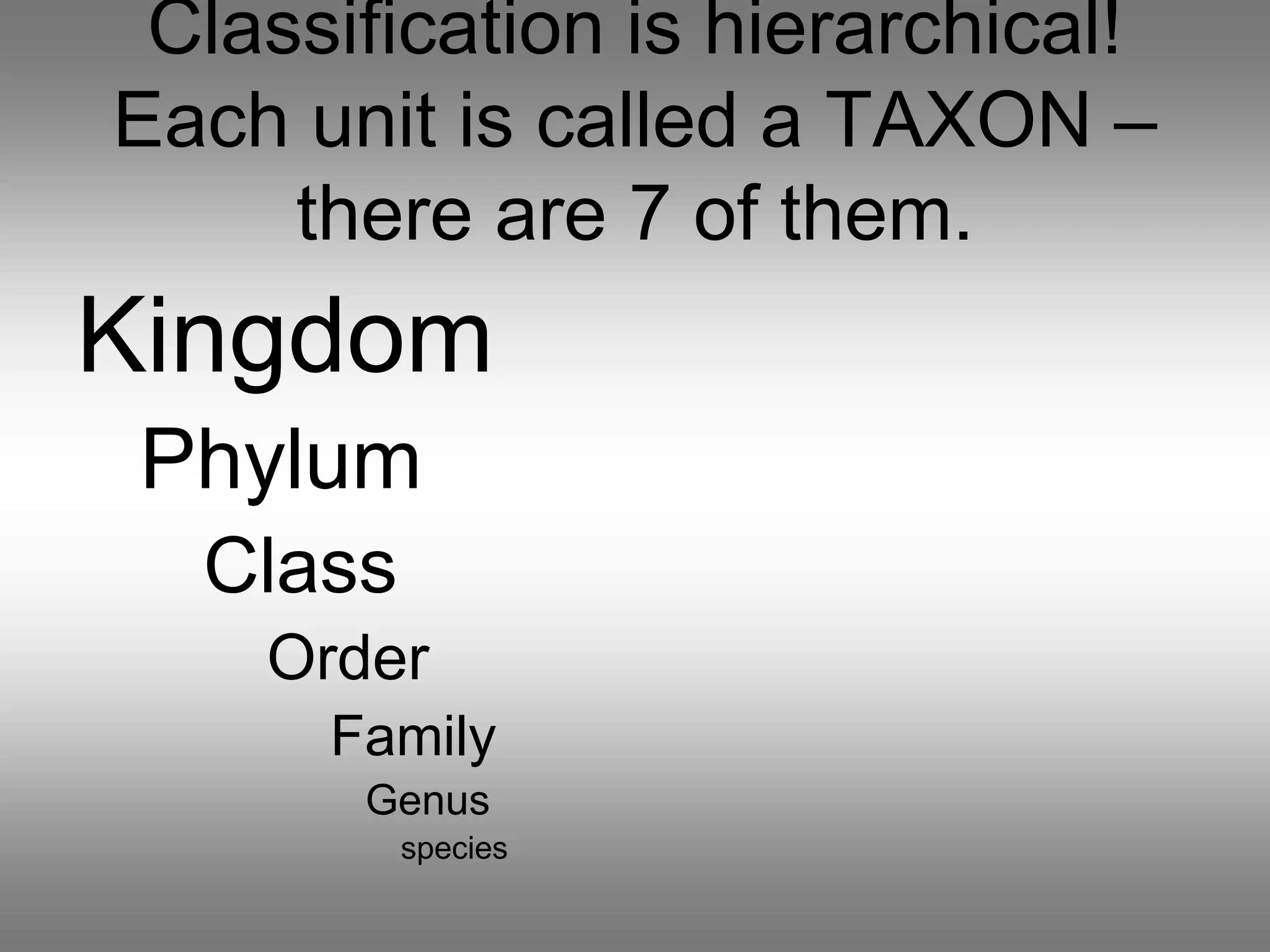 Binomial Classification of Animals and Taxonomy | PPT