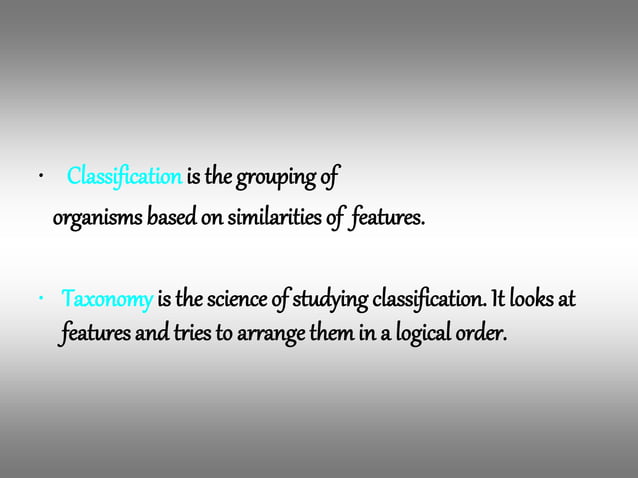 Binomial Classification of Animals and Taxonomy | PPT | Biological ...