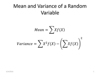 Binomial distribution | PPTX