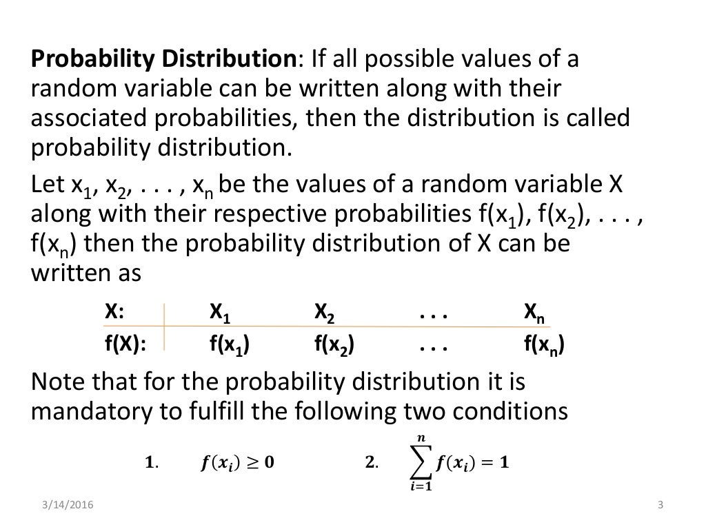 Binomial distribution