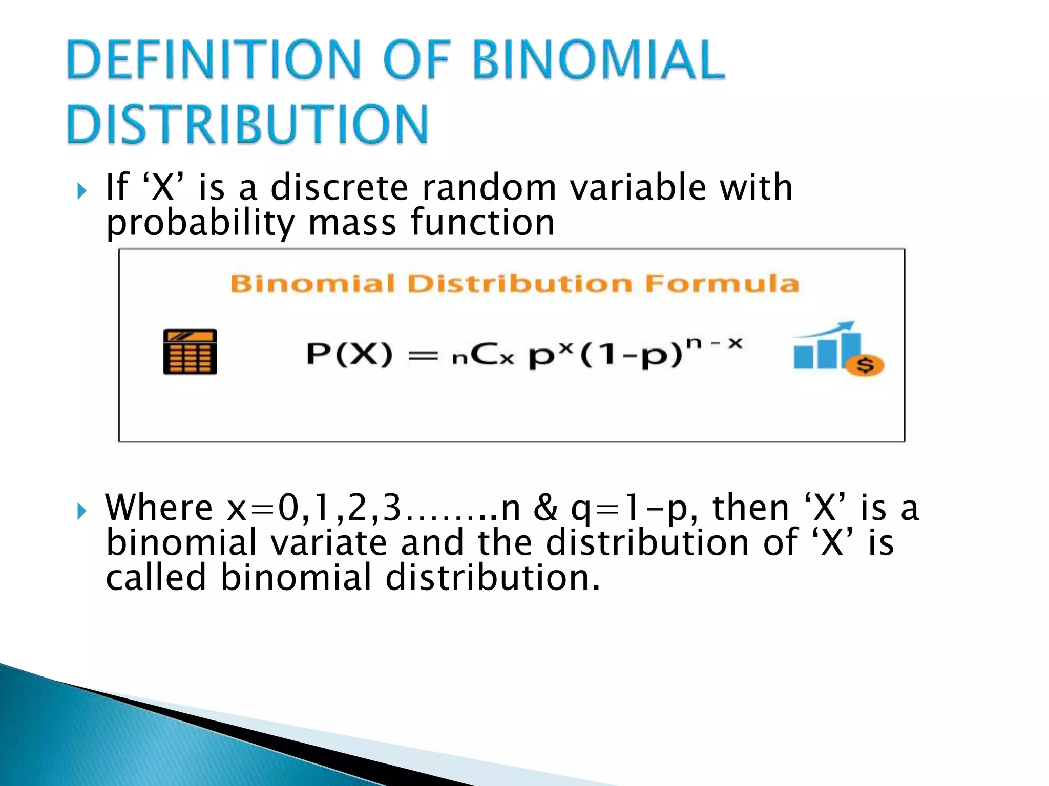 Binomial distribution | PPTX