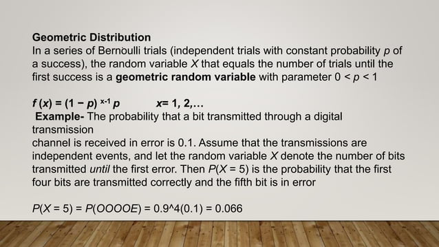 Binomial distribution | PPT