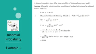 Binomial distribution | PPTX