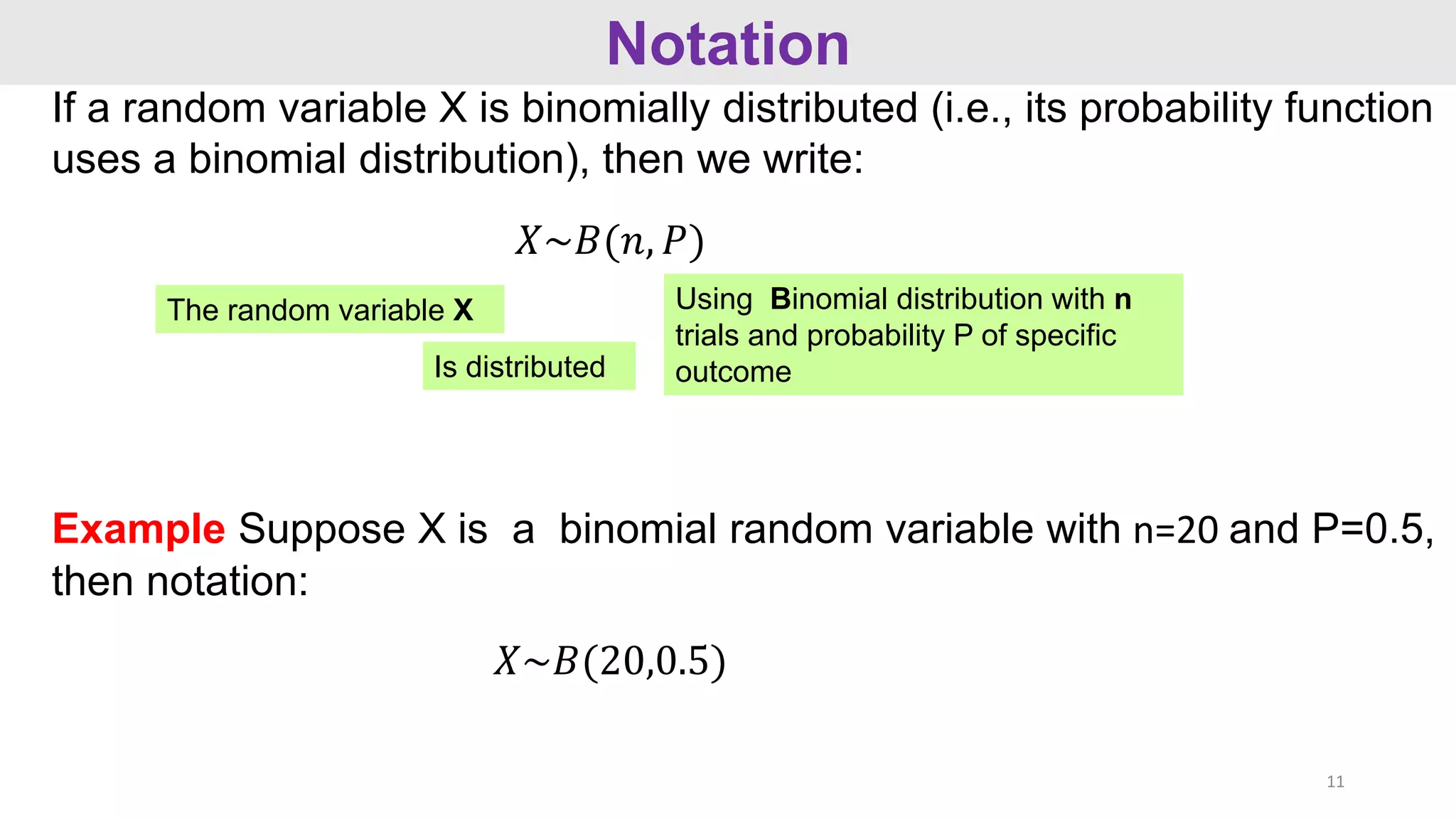Binomial distribution | PPT