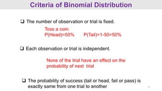 Binomial distribution | PPT