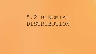 binomial distribution.pptx additional mathematics | PPT