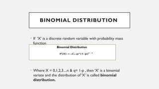 Binomial distributions in computer science | PPTX