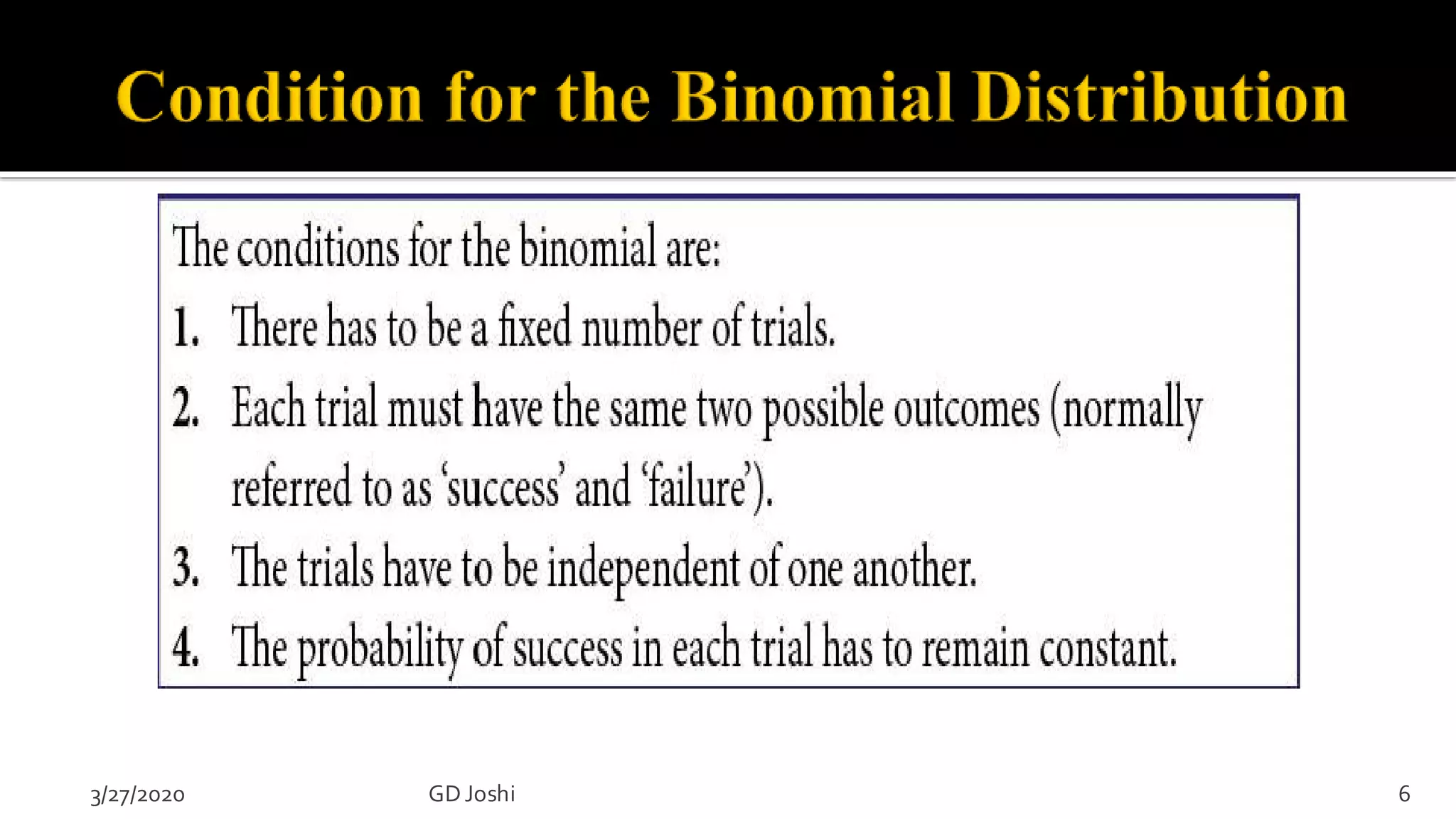 Binomial Distribution | PDF | Physics | Science