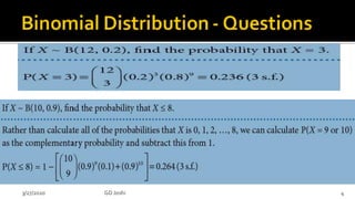 Binomial Distribution | PDF | Physics | Science