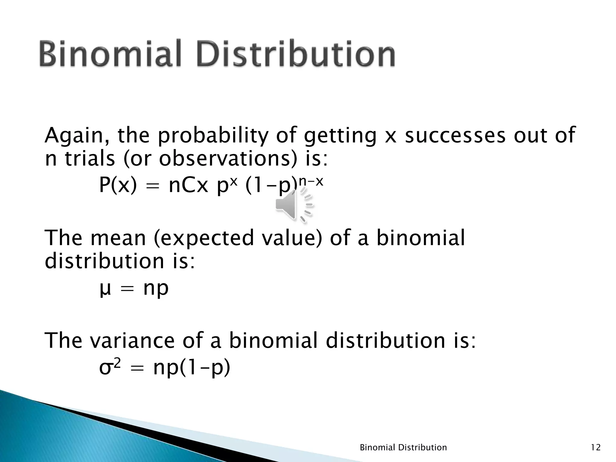 Lecture 5 Binomial Distribution.pptx