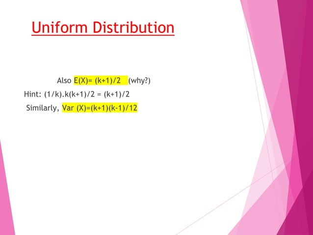 Probability and Statistics : Binomial Distribution notes ppt.pdf ...