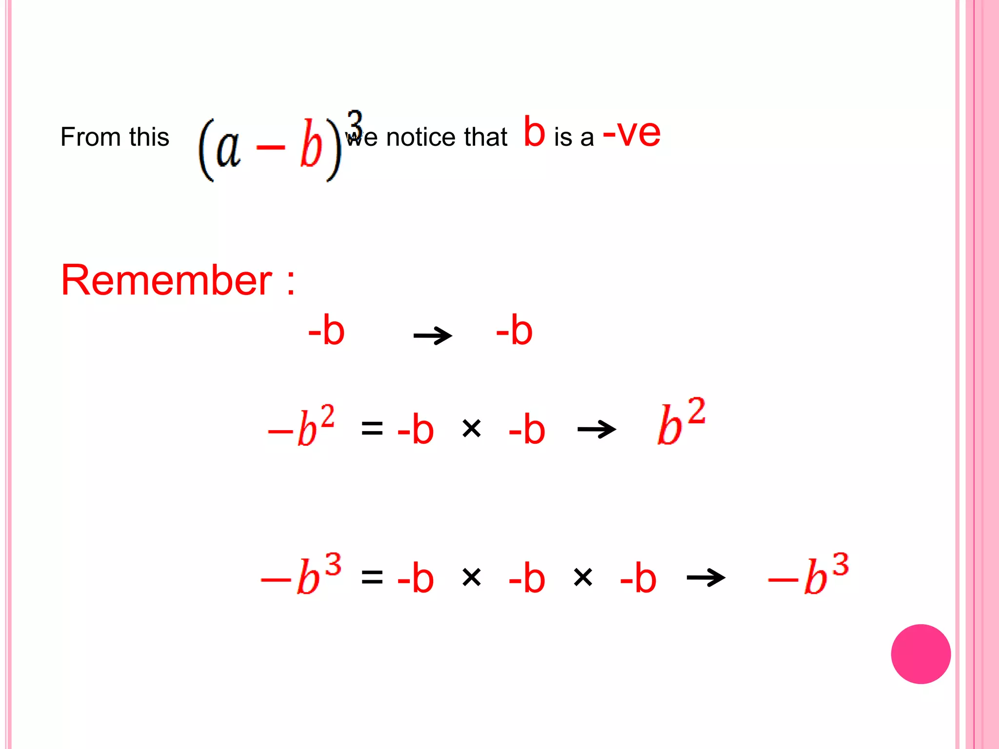 Binomial expression | PPTX