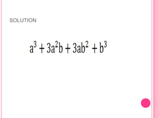 Binomial expression | PPTX