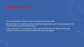 Binomial Heap DAA PPT (2).ppt | Programming Languages | Computing
