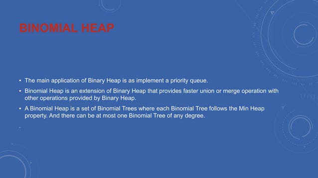 Binomial Heap Daa Ppt 2ppt Programming Languages Computing