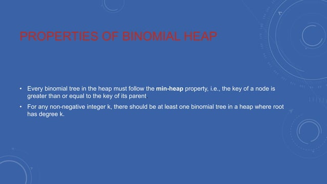 Binomial Heap Daa Ppt 2ppt Programming Languages Computing