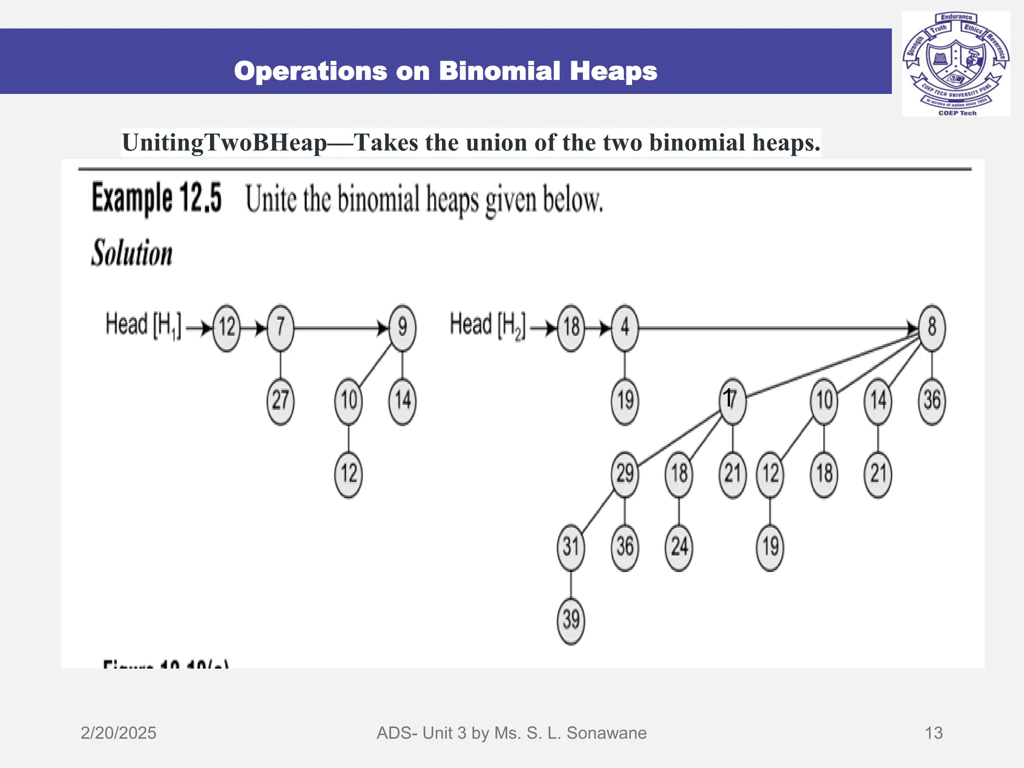 Binomial Heaps and its operations.pdf