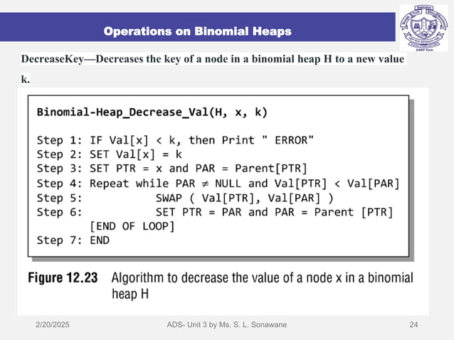 Binomial Heaps and its operations.pdf