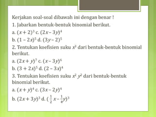 Binomial newton | PPT