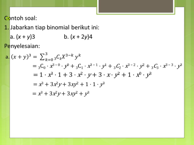 Binomial newton | PPT