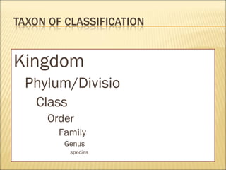 Grade 7 - Binomial Nomenclature | PPT