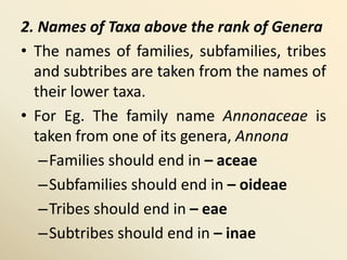 Binomial nomenclature | PPTX