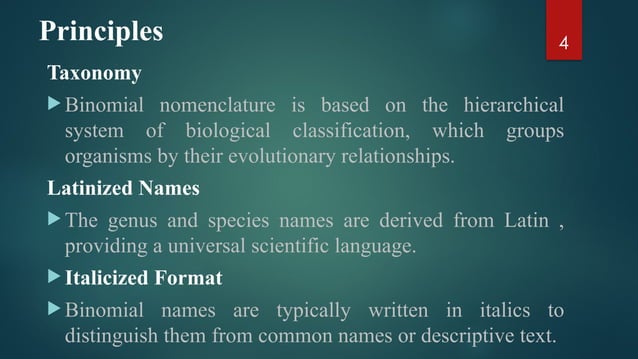 Binomial Nomenclature................................pptx