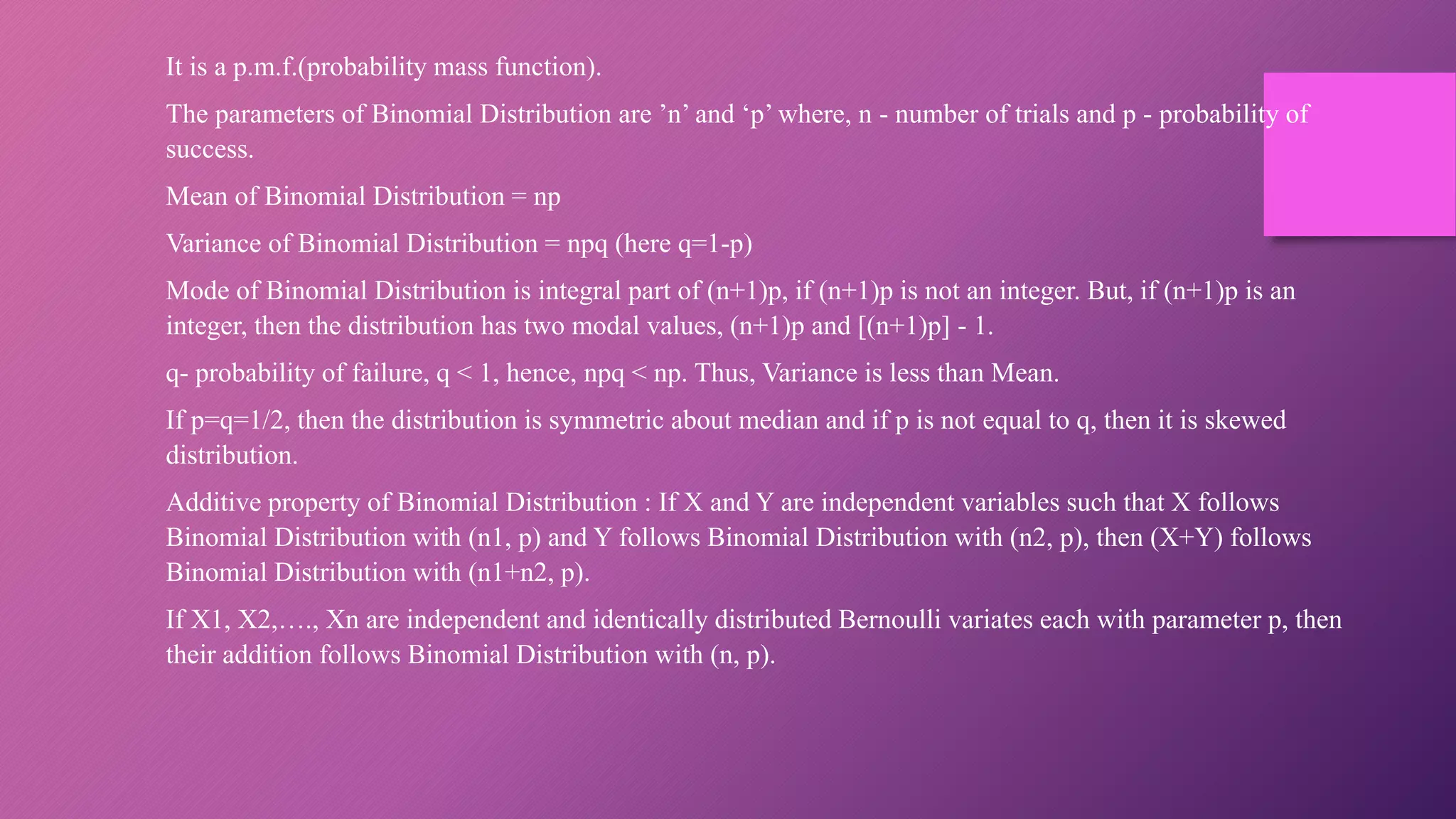 BINOMIAL ,POISSON AND NORMAL DISTRIBUTION.pptx